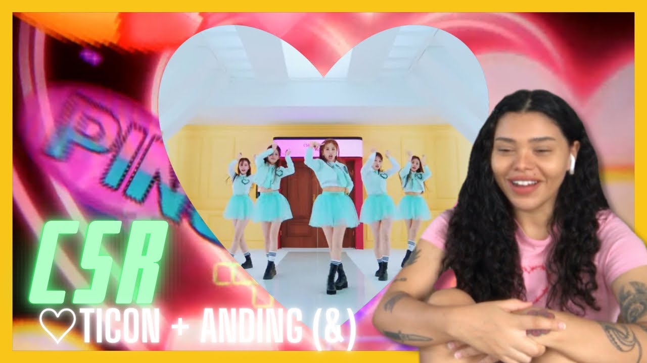 CSR (첫사랑) '♡TiCON (러브티콘)' MV + 'Anding (&)' REACTION!! - YouTube
