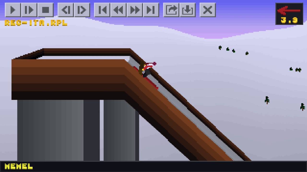 DSJ 2 NA TELEFON WŁOCHY K230 REKORD 243,00m Deluxe ski jump 2 Records ...