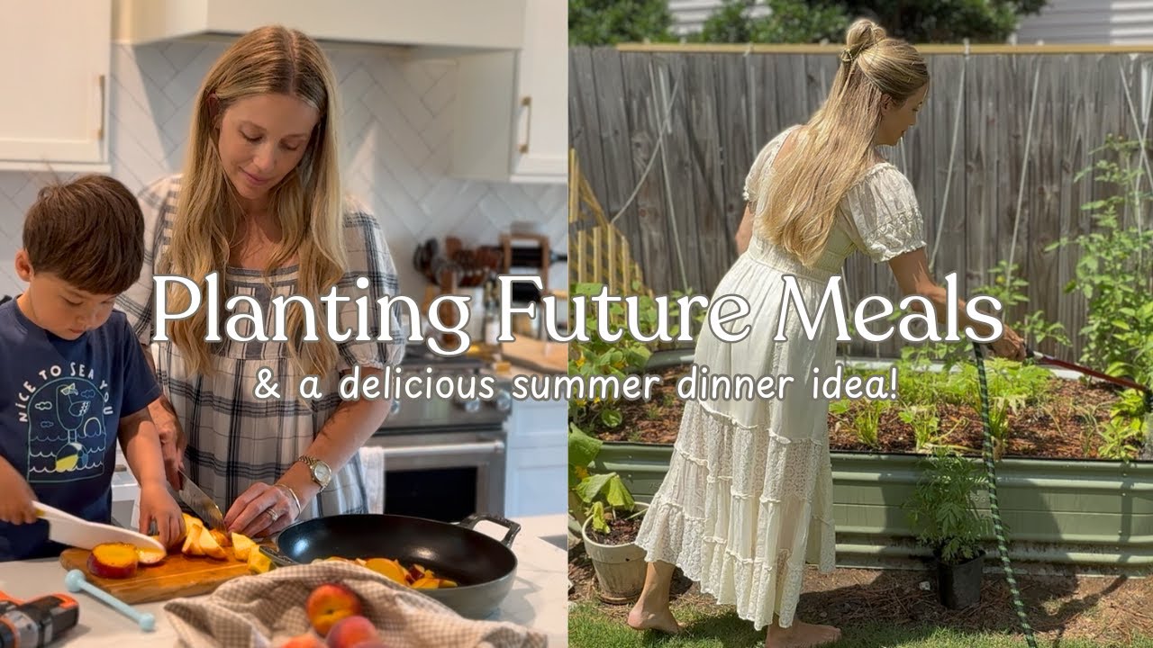 Planting future meals! Starting a raised bed garden for beginners ...