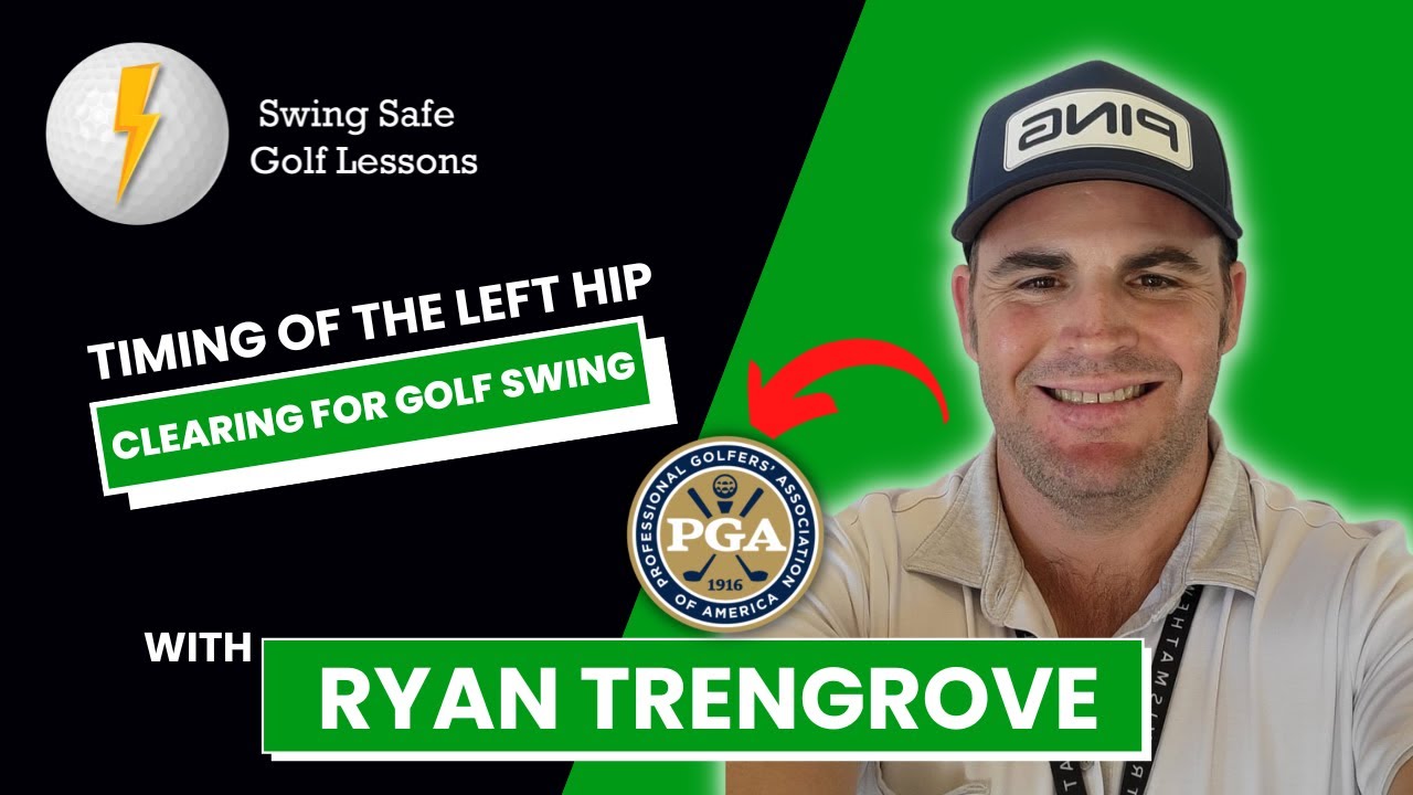 Timing of the Left Hip Clearing for Golf Swing - YouTube