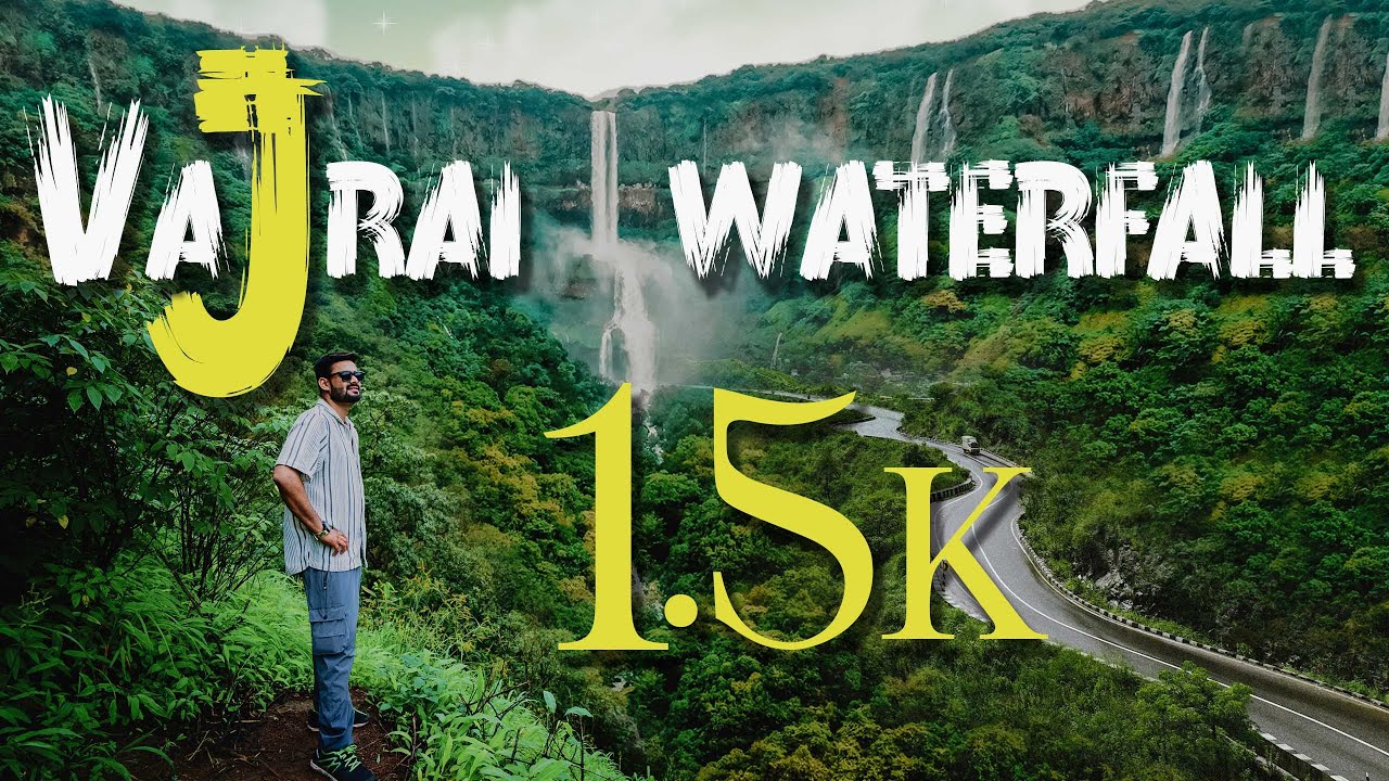 Vajrai Waterfall in Monsoon | TALLEST WATERFALL of INDIA | Satara ...