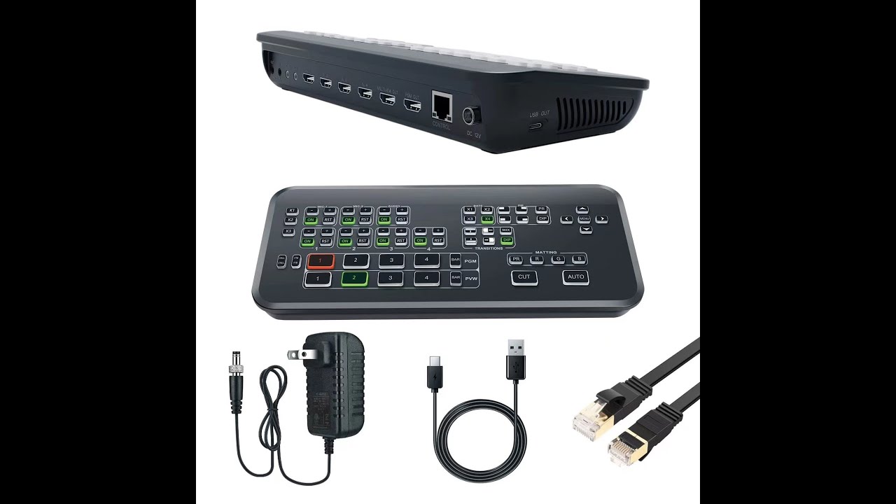 New design hottest model multi cameras live streaming Type-c 4 hdmi ...