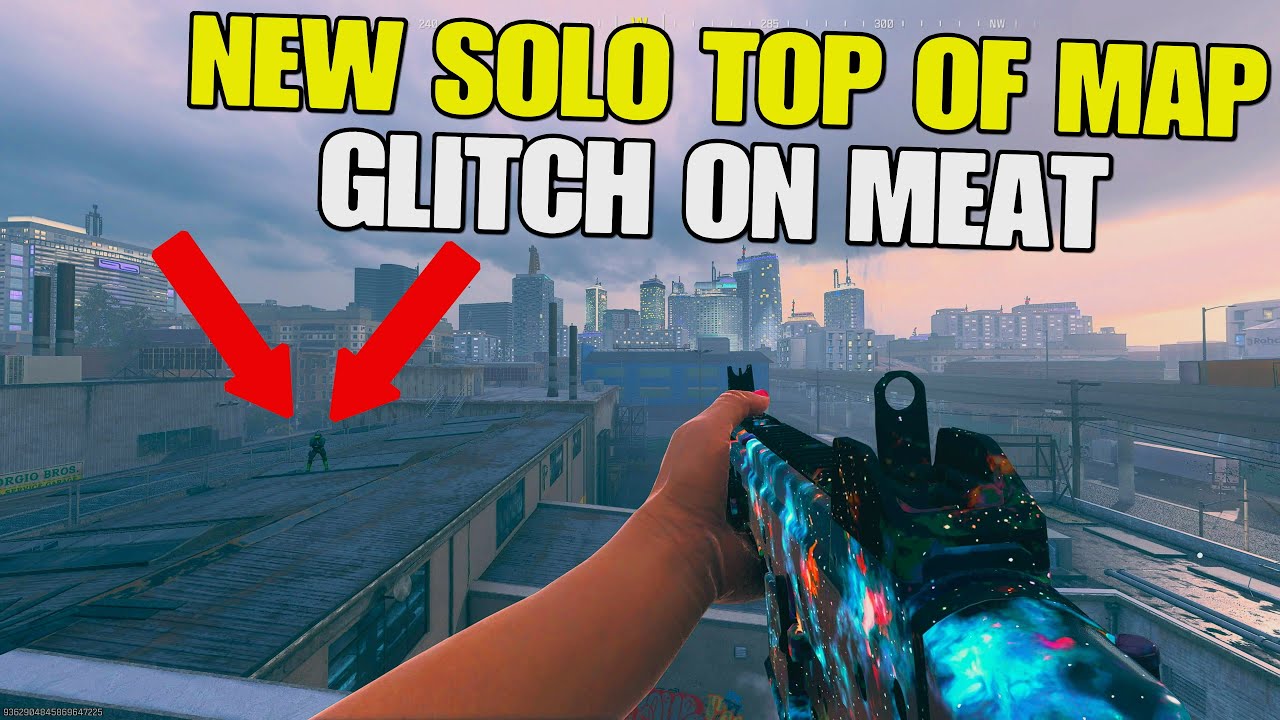 Modern Warfare 3 Glitches New Solo Top of Map Glitch on MEAT, Mw3 ...