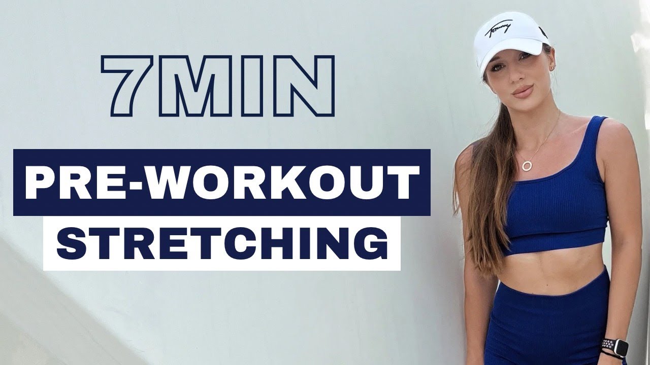 7 MIN PRE WORKOUT STRETCHING and MOBILITY to BOOST your LYMPHATIC SYSTEM - YouTube