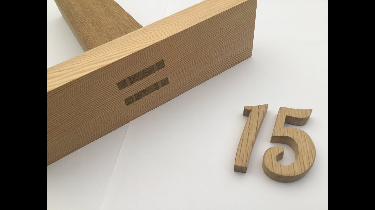 Mortise and Tenon - Double Parallel - YouTube