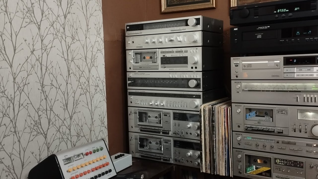 AMC-CD6 -Sony TAF-55 Pulse Power Supply -Pionner HPM-100 - David Bowie ...