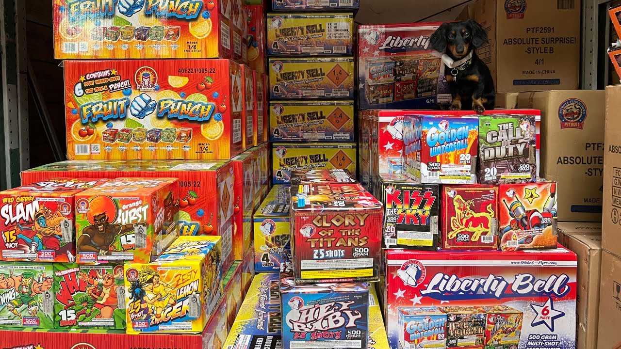 Kellner's Consumer Fireworks Facility Walkthrough! - YouTube