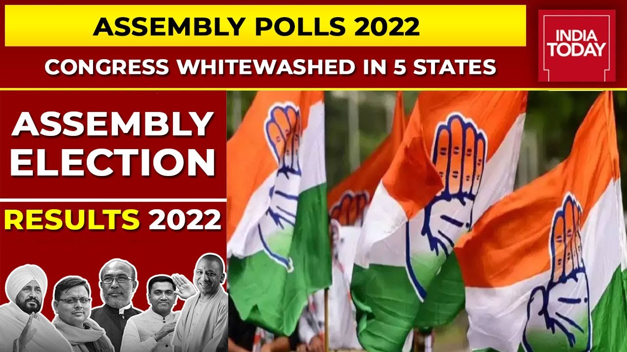 Congress Faces Obliteration In 5 States, Falls Prey To Party Infighting ...