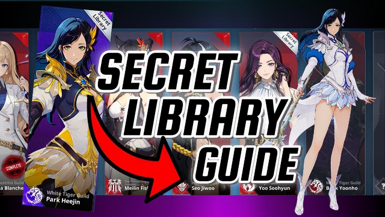 Maximum Points & Don't Waste Keys - Secret Library Guide #sololeveling ...