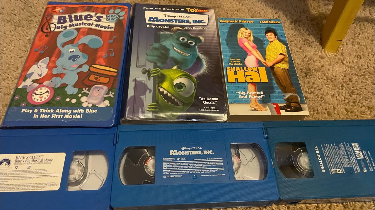 My Blue VHS Collection - YouTube