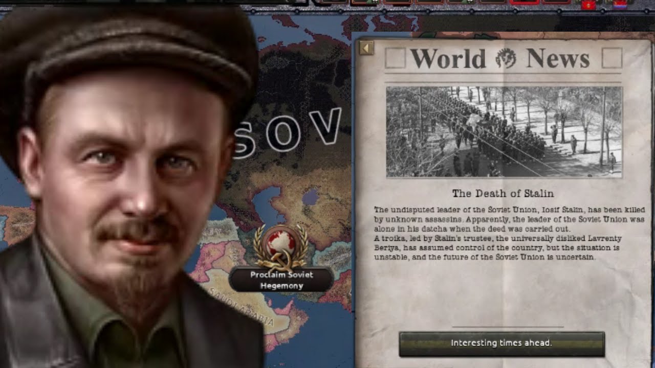 STALİNİ İÇ SAVAŞSIZ DEVİRMEK! - NO STEP BACK | HEARTS OF IRON 4 - USSR ...