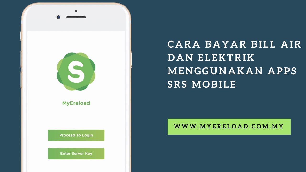 Cara Bayar Bill Air Dan Bill Elektrik Menggunakan Apps SRS Mobile - YouTube