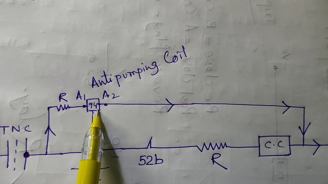 Antipumping Relay in English - YouTube