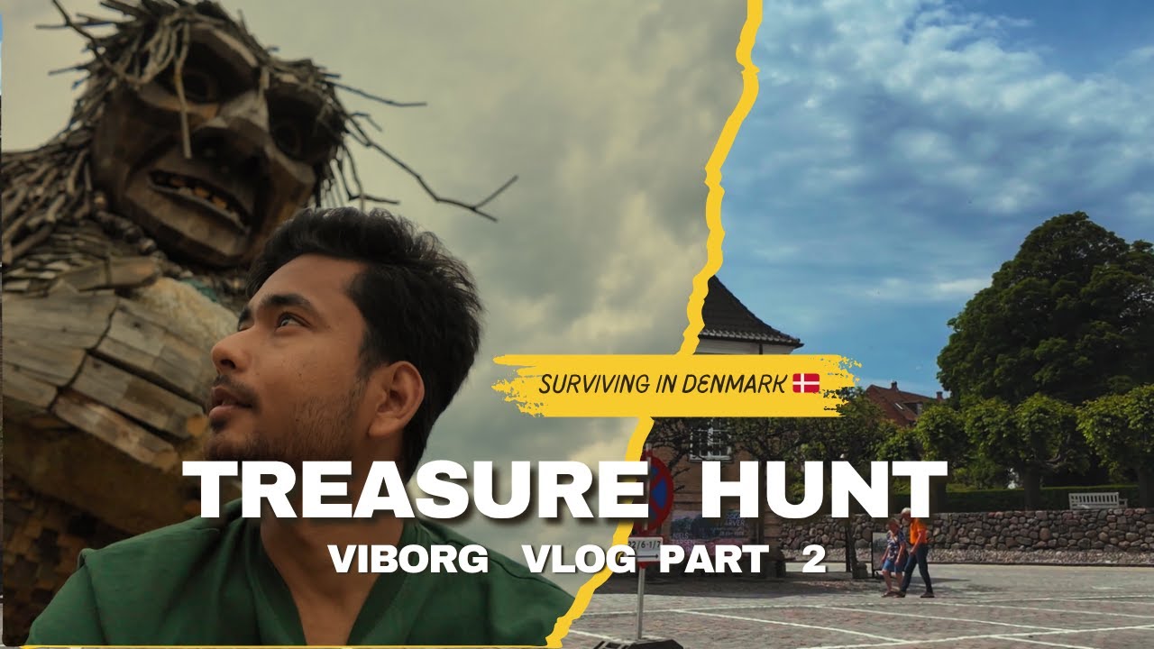 I Survived Alone in Denmark Treasure Hunt | Viborg Vlog Part 2 | Indian ...