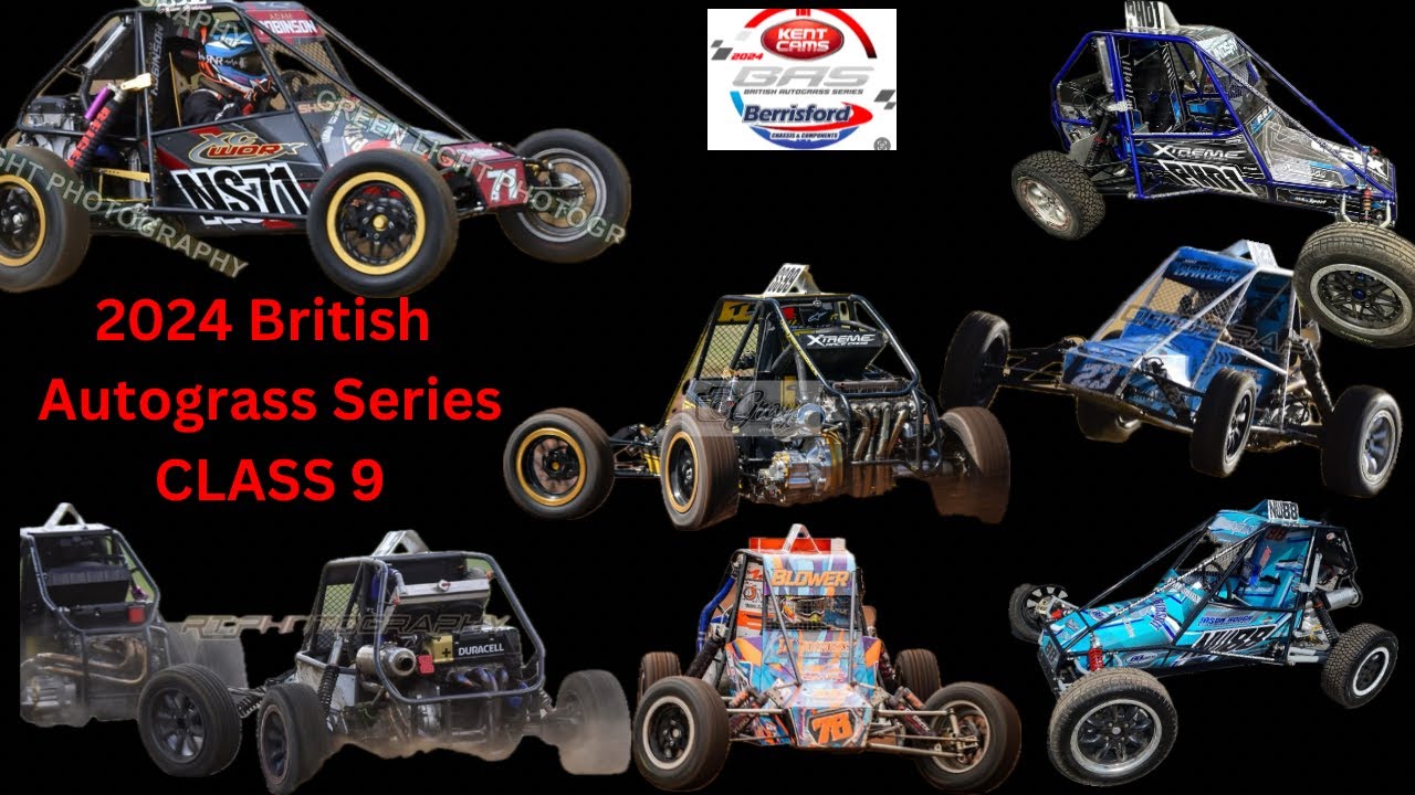 2024 British autograss series class 9 - YouTube