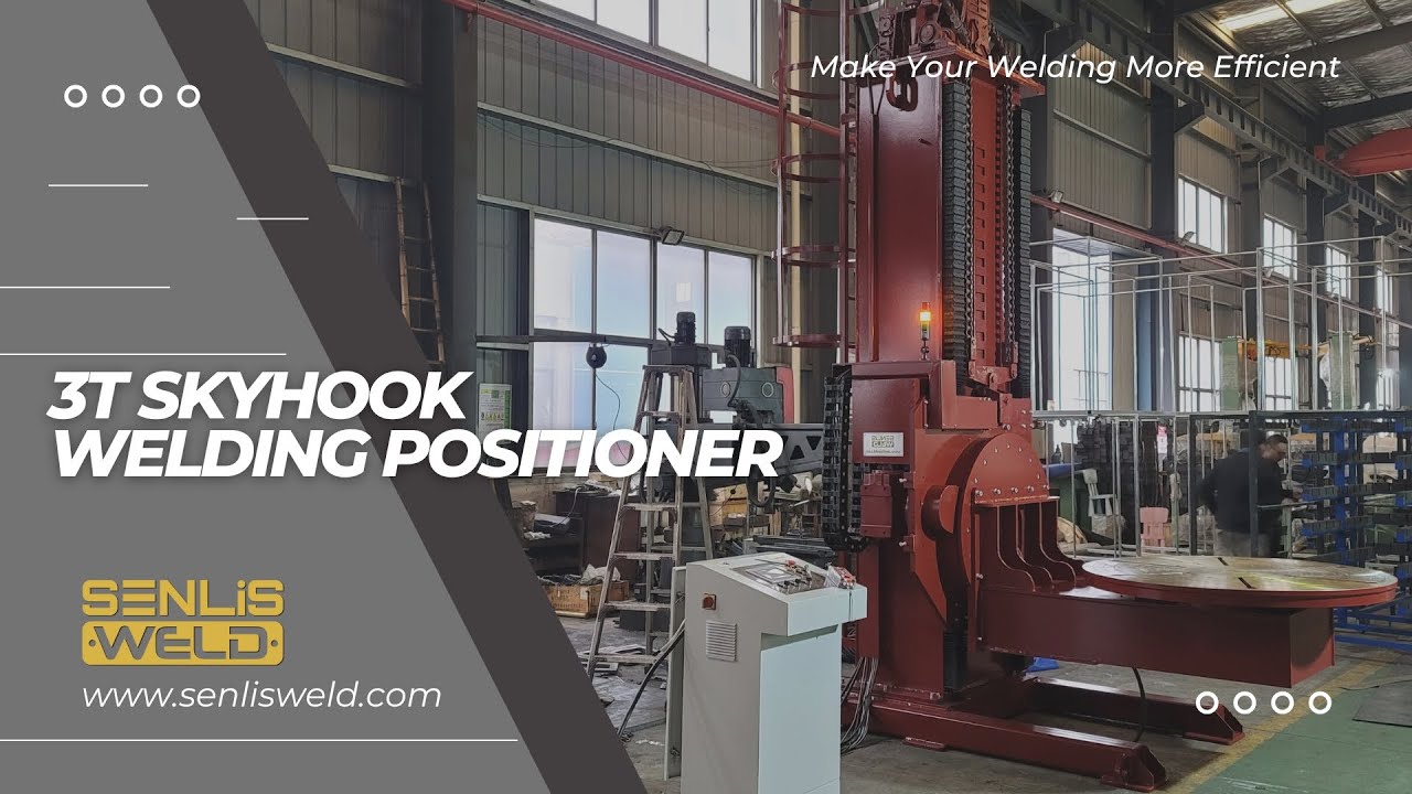 3T Skyhook Welding Positioner, PLC Control Automatic, Memorizing ...