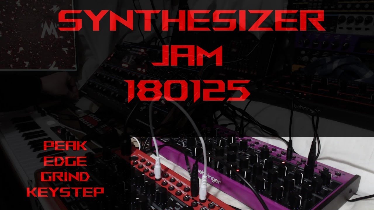 Synthesizer Jam 180125 - YouTube