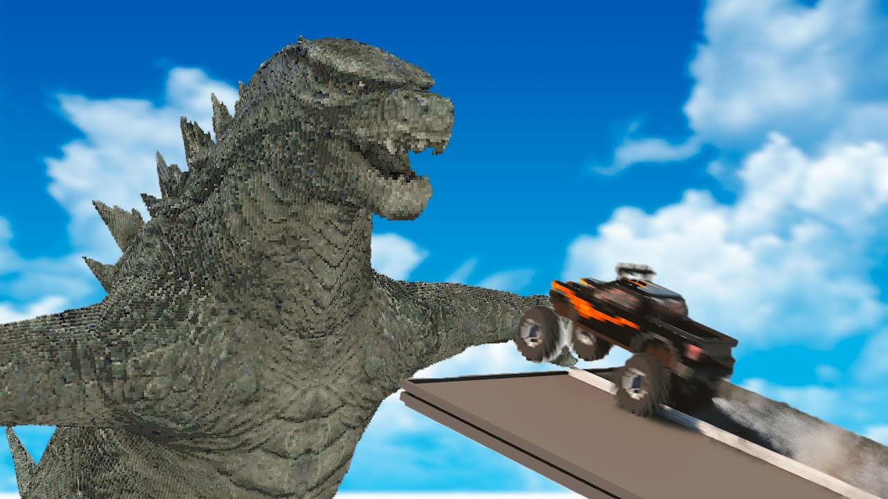 Cars vs Godzilla | Teardown - YouTube