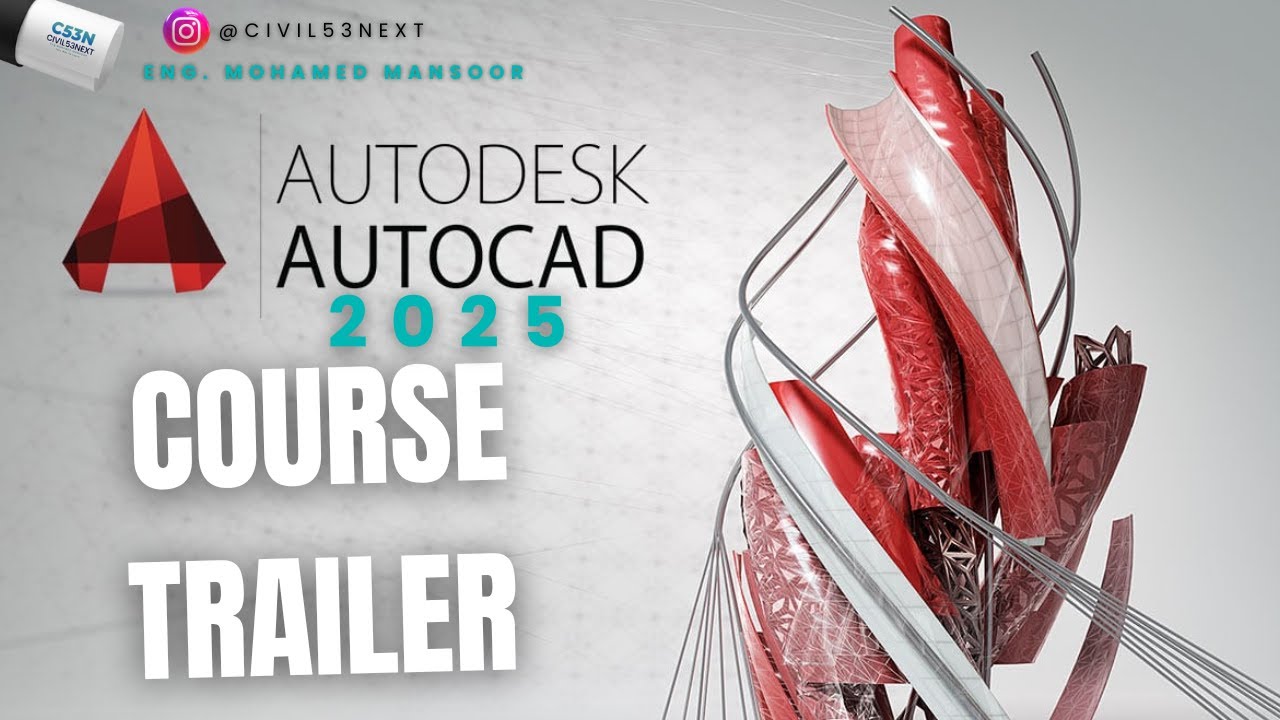 Introduction to AutoCAD 2025 Course: Getting Started (Part 1) - YouTube