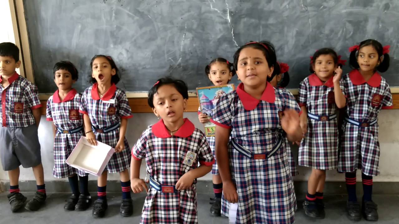 morning assembly class 1 - YouTube