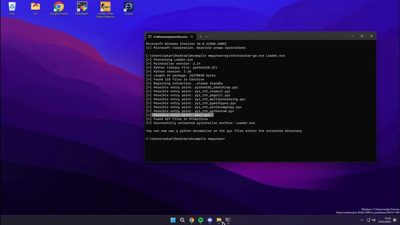empyrean grabber decompile (tutorial) - YouTube