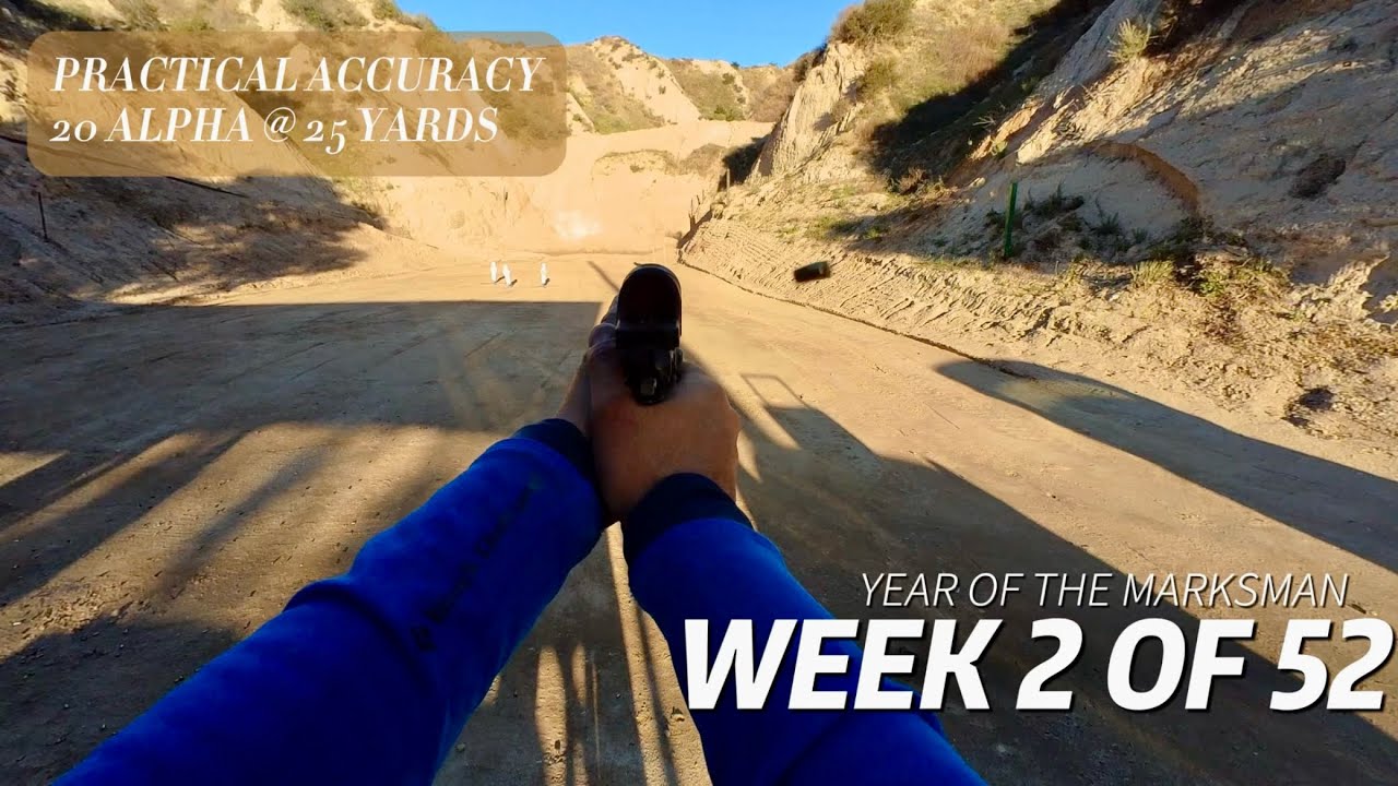 Week 2 of 52 - Becoming a Better Marksman at Practical Speed - YouTube