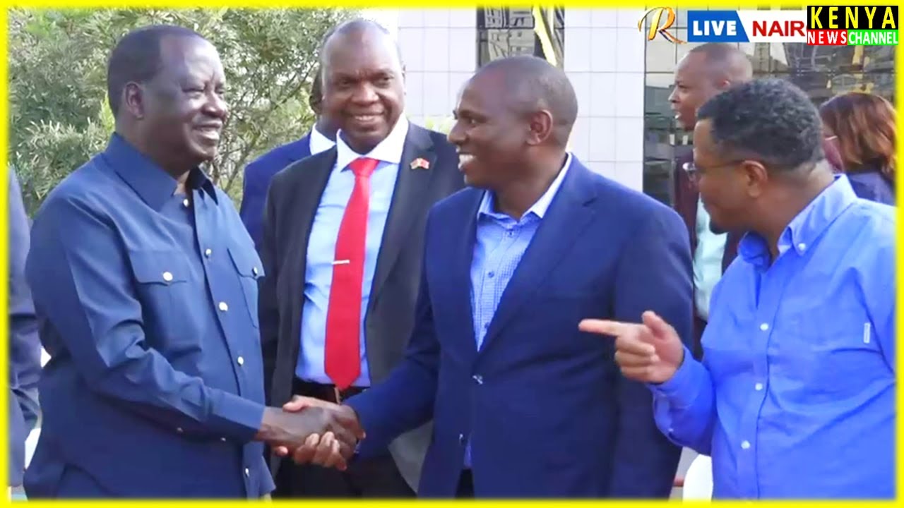 SEE WHAT HAPPENED WHEN KENYA KWANZA LEADERS MET RAILA TO PRESENT NADCO ...