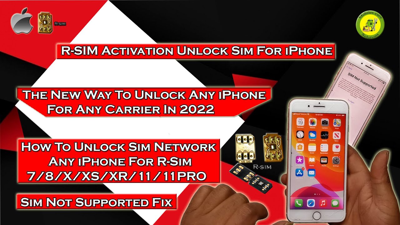 R-SIM Activation Unlock Sim | The New Way To Unlock Any iPhone For Any ...