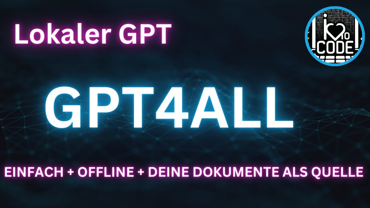 ChatGPT & Co: GPT4All - Dein lokaler Chat-Client! Installation und erste Schritte (deutsch ...