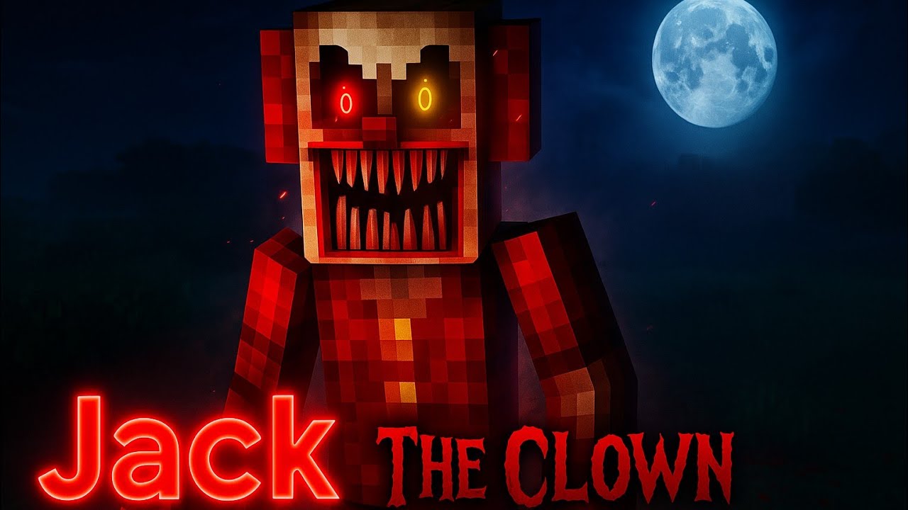 ELE APARECEU... Jacky The Clown Me Encontrou no Minecraft PE! - YouTube