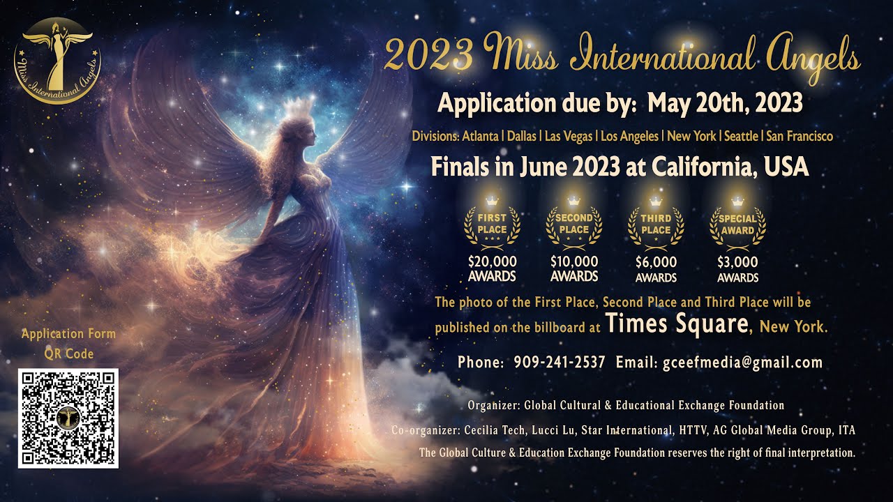 2023 Miss International Angels Pageant, grandly open！Dress show ...