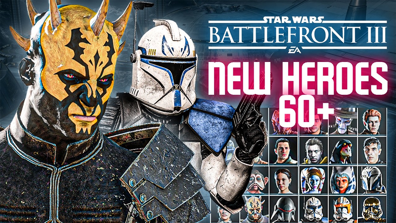 BATTLEFRONT EXPANDED - 60+ NEW CHARACTERS - YouTube