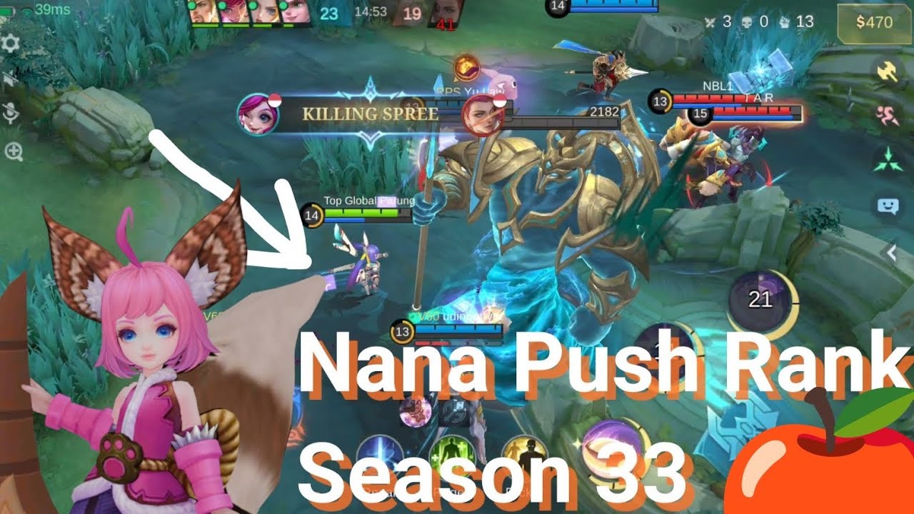 Push Rank Nana S33 Mobile Legends | Nana MVP GAMEPLAY 2024 - YouTube