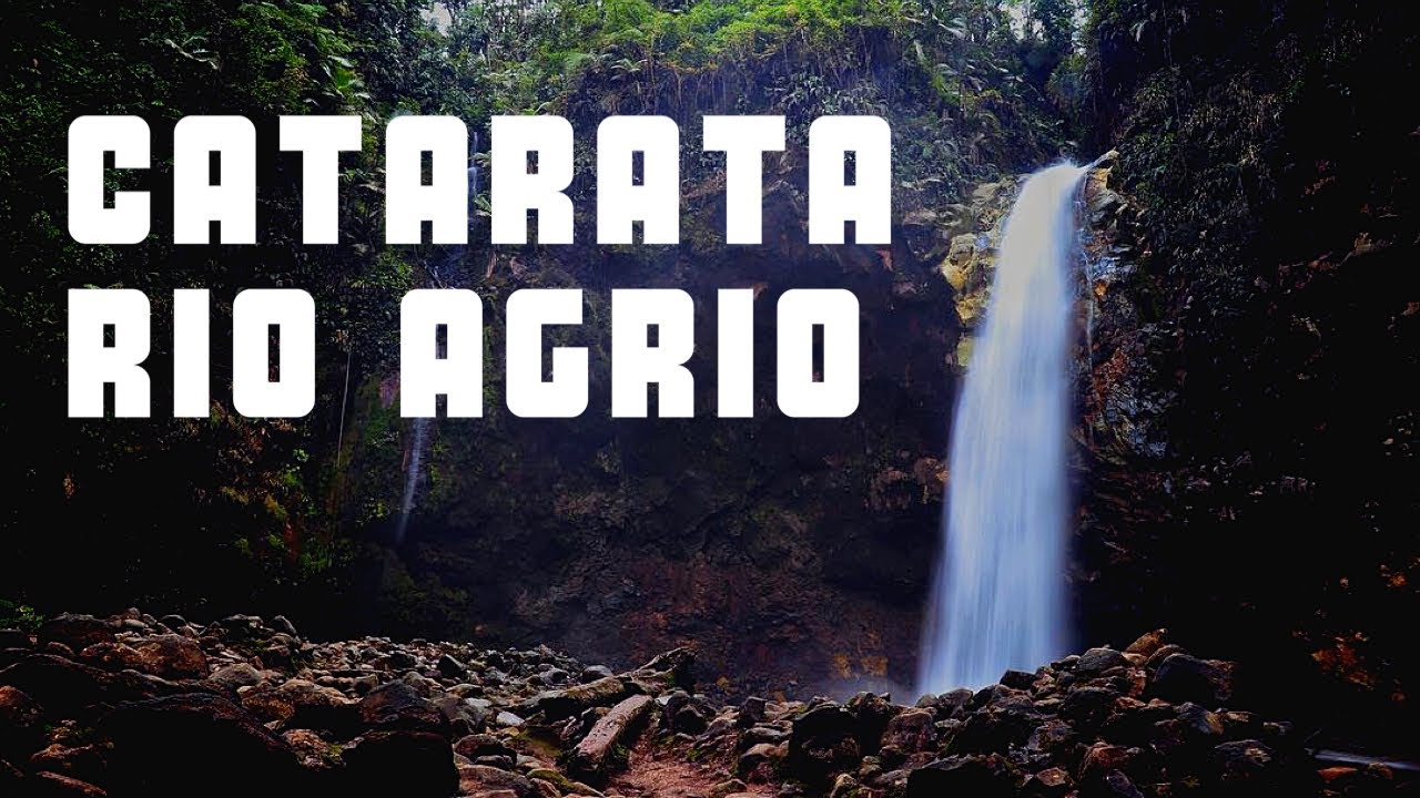 Catarata Río Agrio en Bajos del toro Costa Rica - YouTube