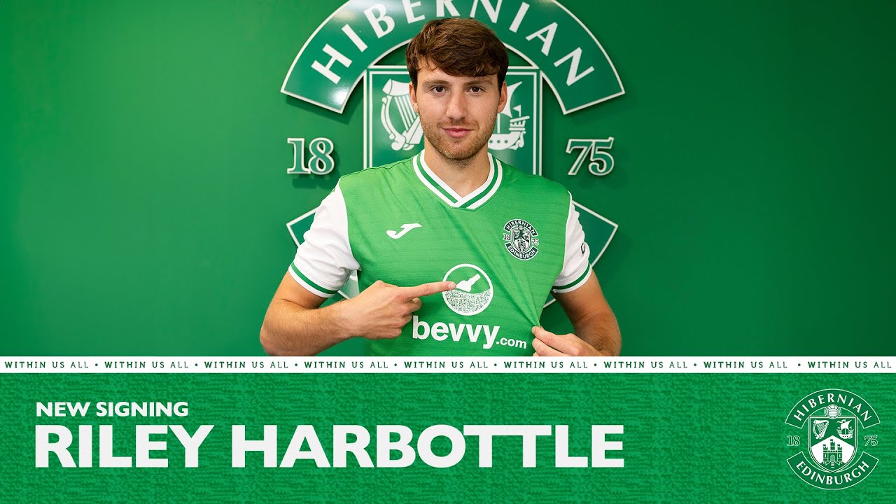 Riley Harbottle's First Hibs Interview | Hibernian FC - YouTube