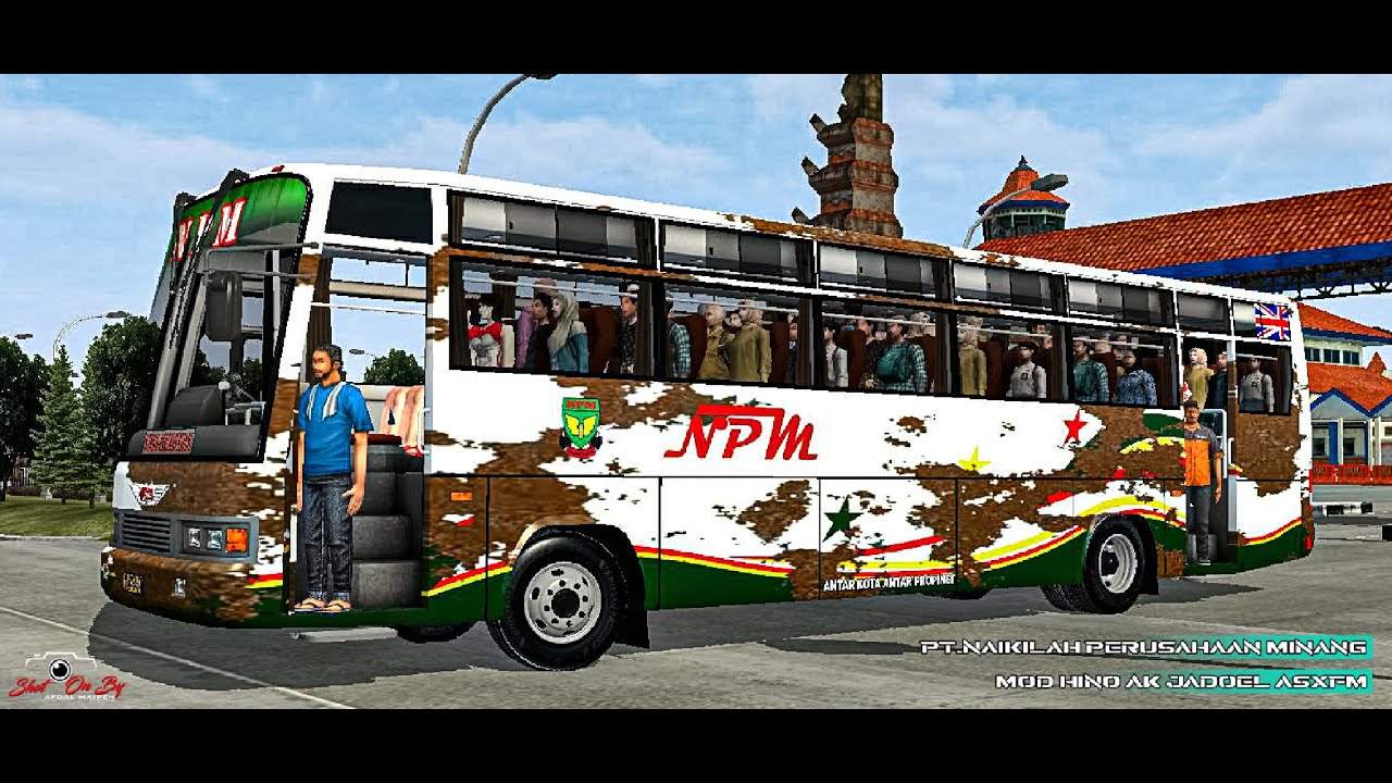 Share Gratis Livery NPM Old || MOD Hino AK Jadul ASxFM || Bus Simulator ...