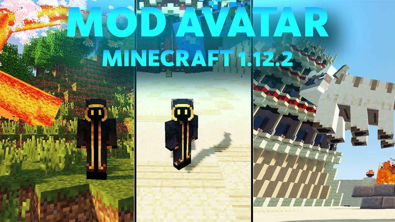 EL MEJOR MOD DE AVATAR - REVIEW EN ESPAÑOL MINECRAFT 1.12.2 - YouTube