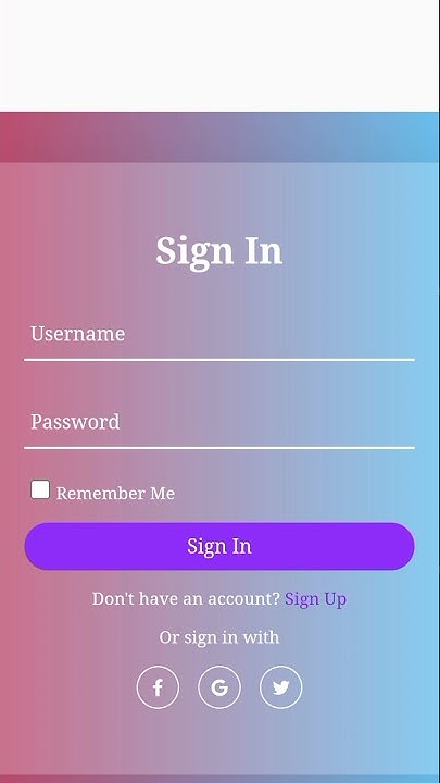 Login Page Effect 18 | Mini Program | Web Suite Mini Program | Web Development Mini Program ...