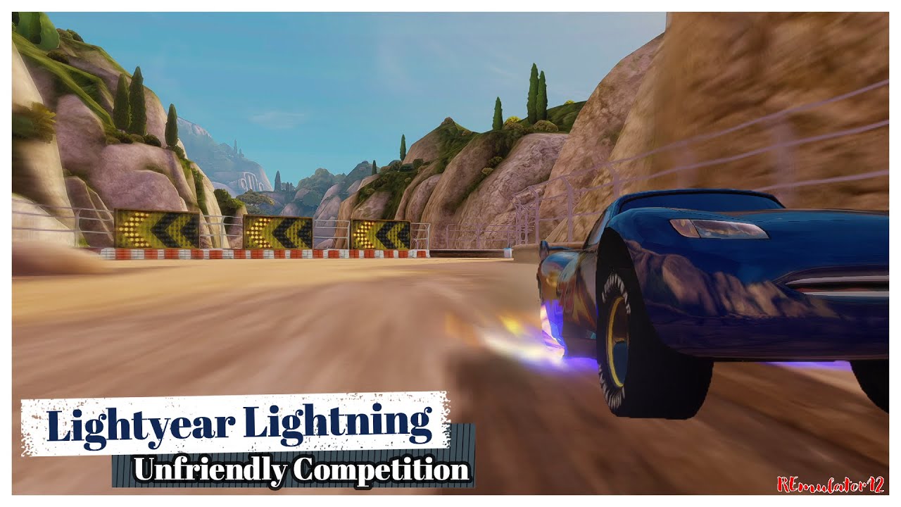 Cars 2 The Video Game | Lightyear Lightning - Mission Mode | Unfriendly ...