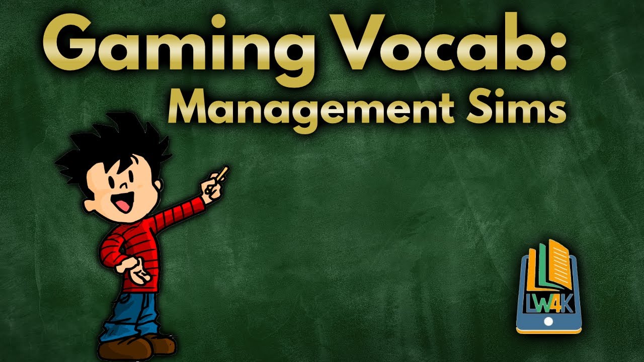 "Management Sims" - Gaming Vocabulary - YouTube