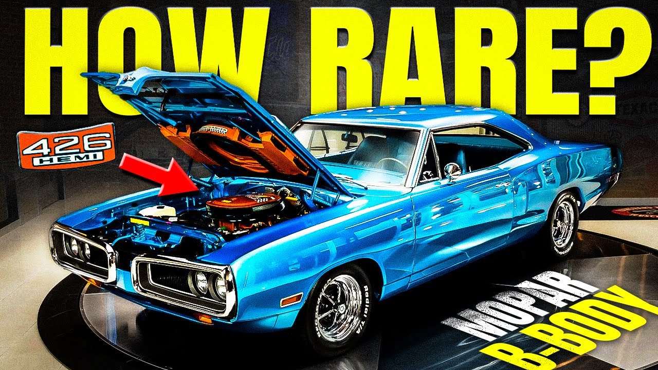 10 Rarest Hemi-Powered B Body Mopars Ever Produced! - YouTube