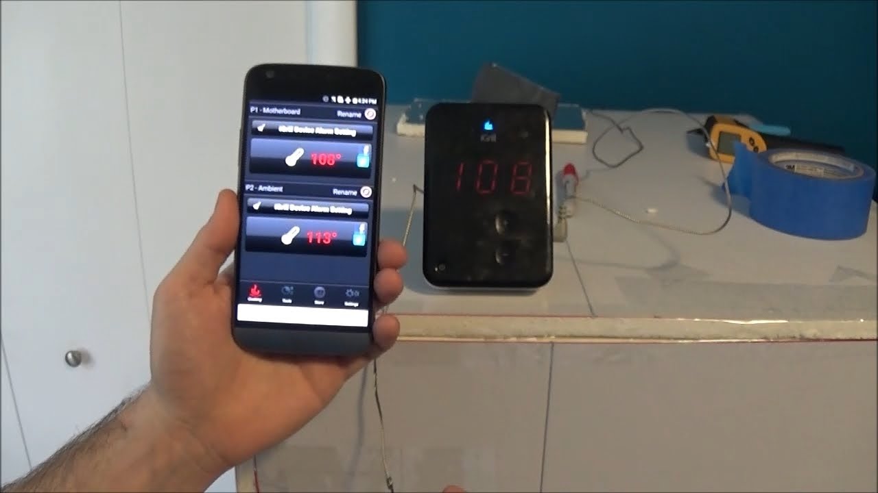 Pairing Classic iDevices iGrill to Android via Bluetooth - YouTube