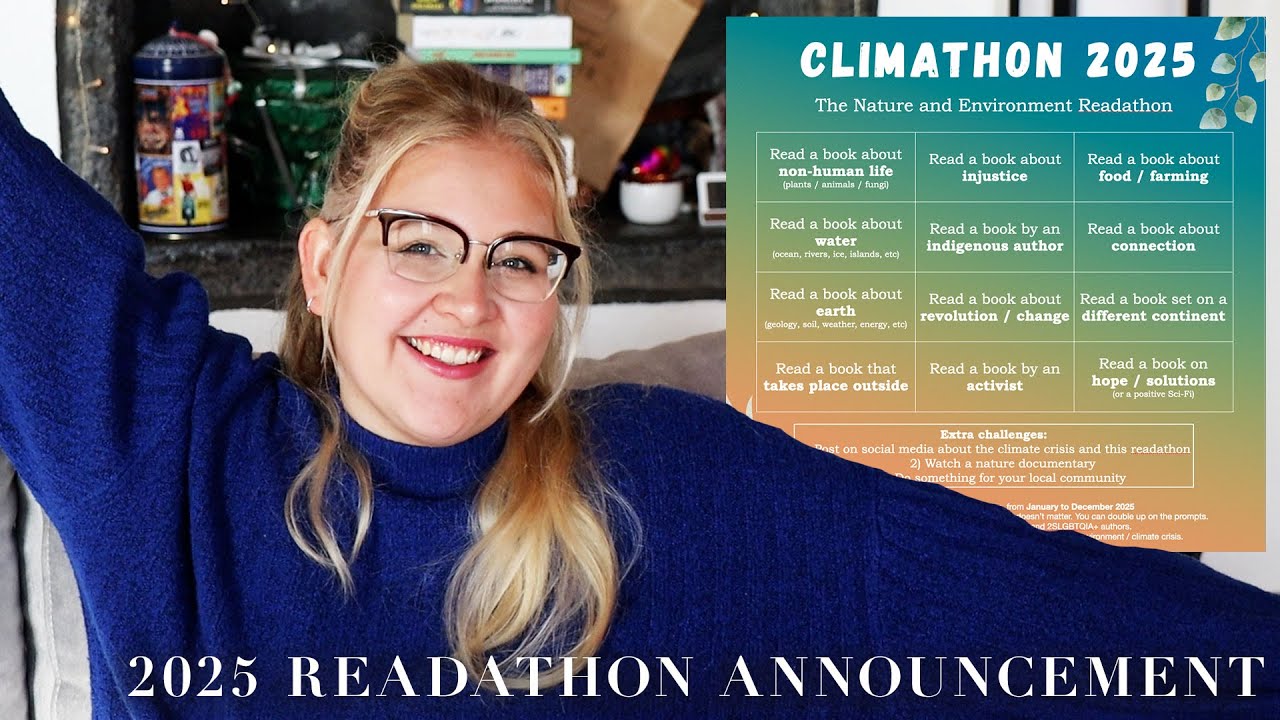 CLIMATHON 2025 | The Nature Readathon | Announcement #Climathon2025 - YouTube