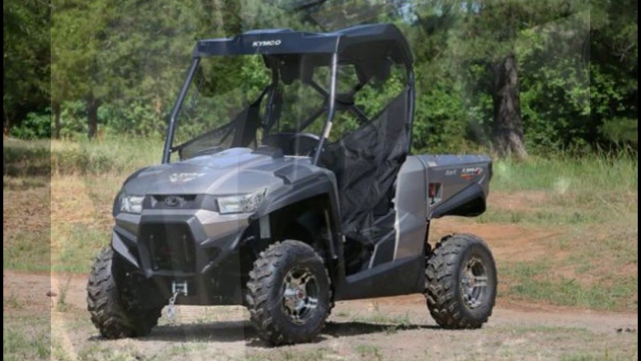 2016 Kymco UXV 450i LE Matte Black - YouTube