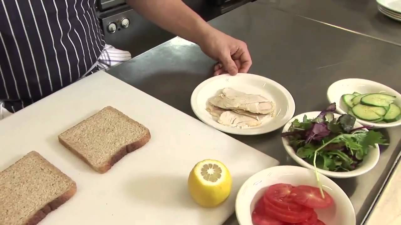 How To Make A Turkey Sandwich - YouTube