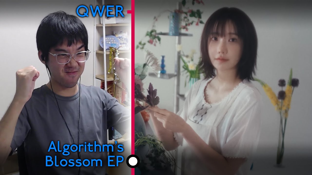 QWER (큐더블유이알) - 'Algorithm's Blossom' EP First Listen & Reaction - YouTube