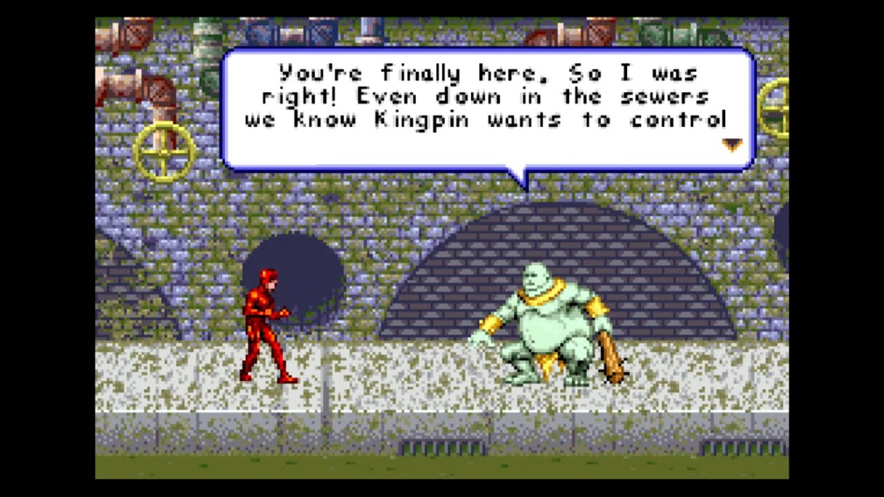 Daredevil GBA Part 6 Sewer King Boss Fight - YouTube