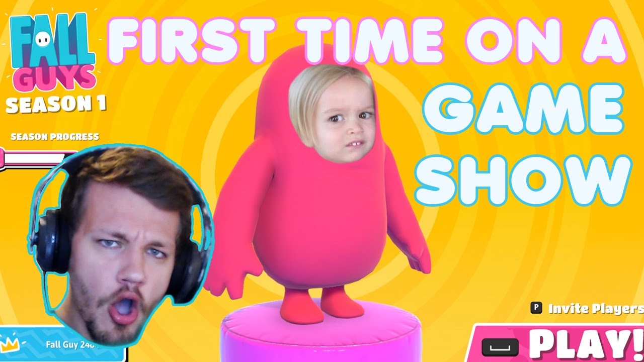 Fall Guys: Ultimate Knockout Gameplay - FIRST TIME ON A GAMESHOW! - YouTube
