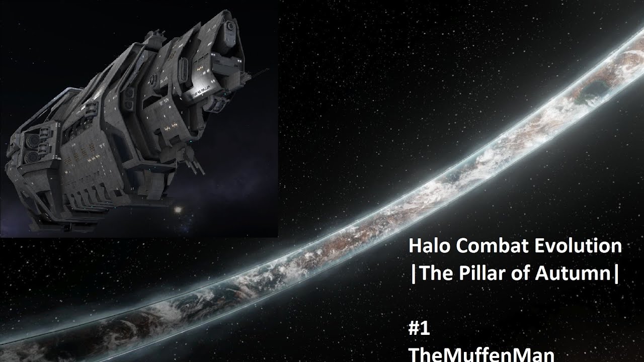 |The Pillar Of Autumn| Halo Combat Evolution - YouTube