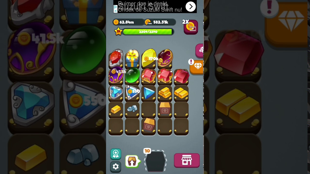 Merge Gems gemland (part 1) - YouTube